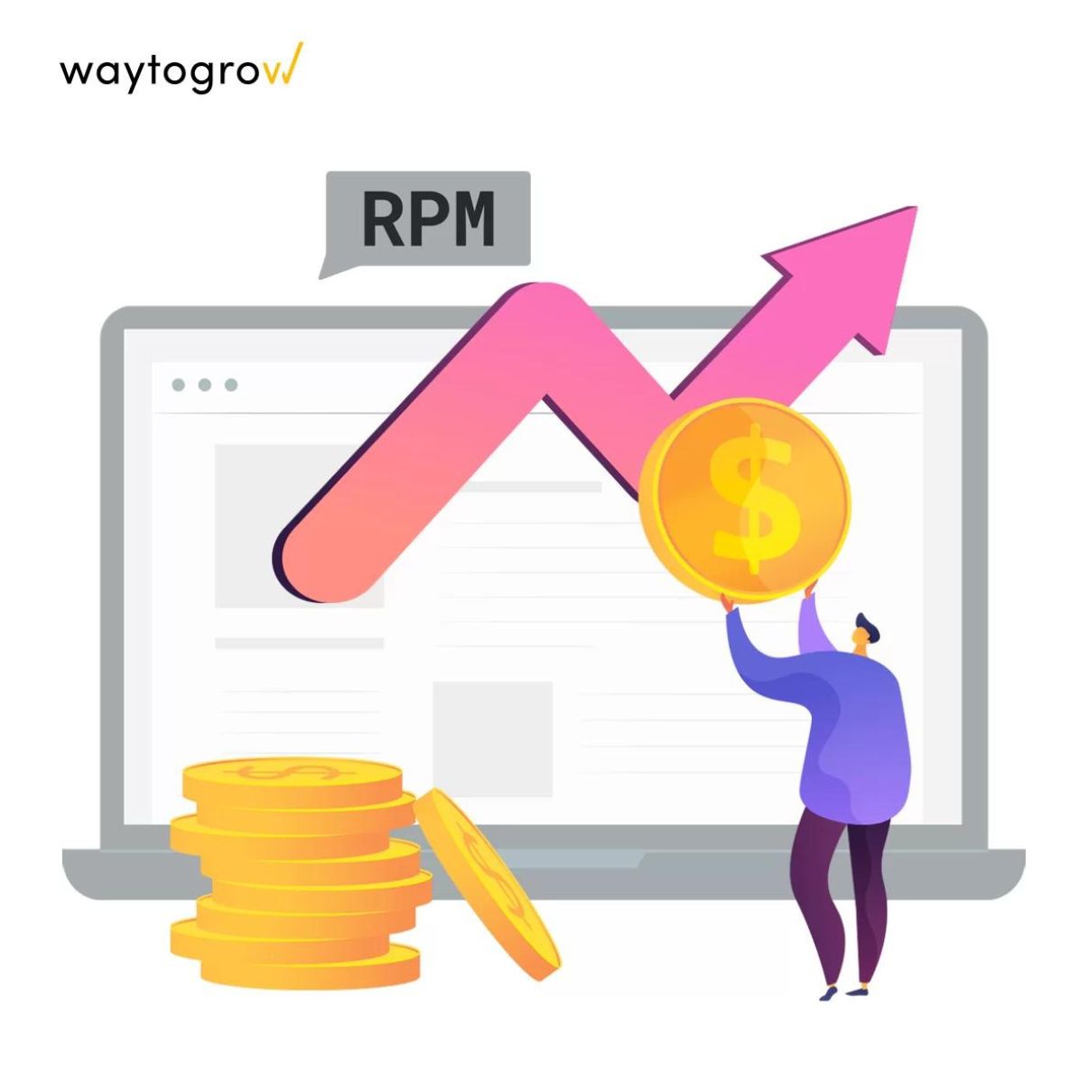 Strategies to Increase Your Website RPM - Waytogrow
